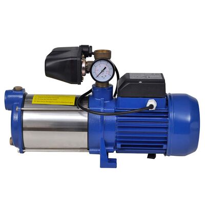 Jet pomp met waterpeil 1300 W 5100 L/u (Blauw) online kopen | vidaXL.be