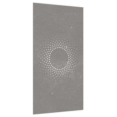 vidaXL Wanddecoratie tuin zonontwerp 105x55 cm cortenstaal online kopen ...