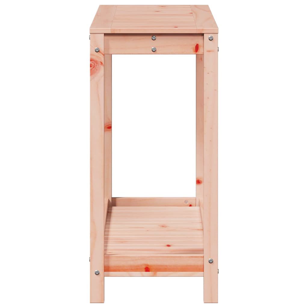 vidaXL Oppottafel met schap 108x35x75 cm massief douglashout online ...