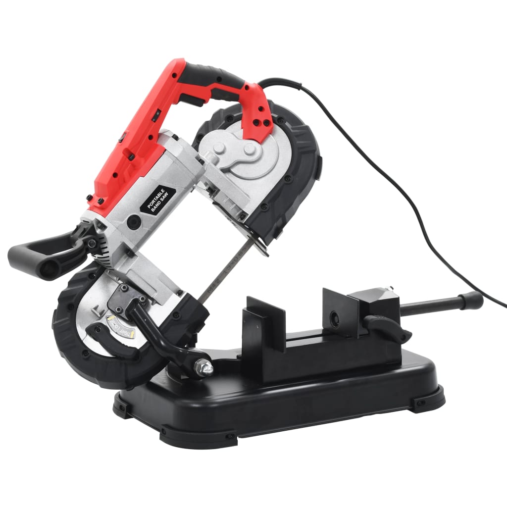 vidaXL Lintzaagmachine met basis en draagkoffer staal online kopen ...