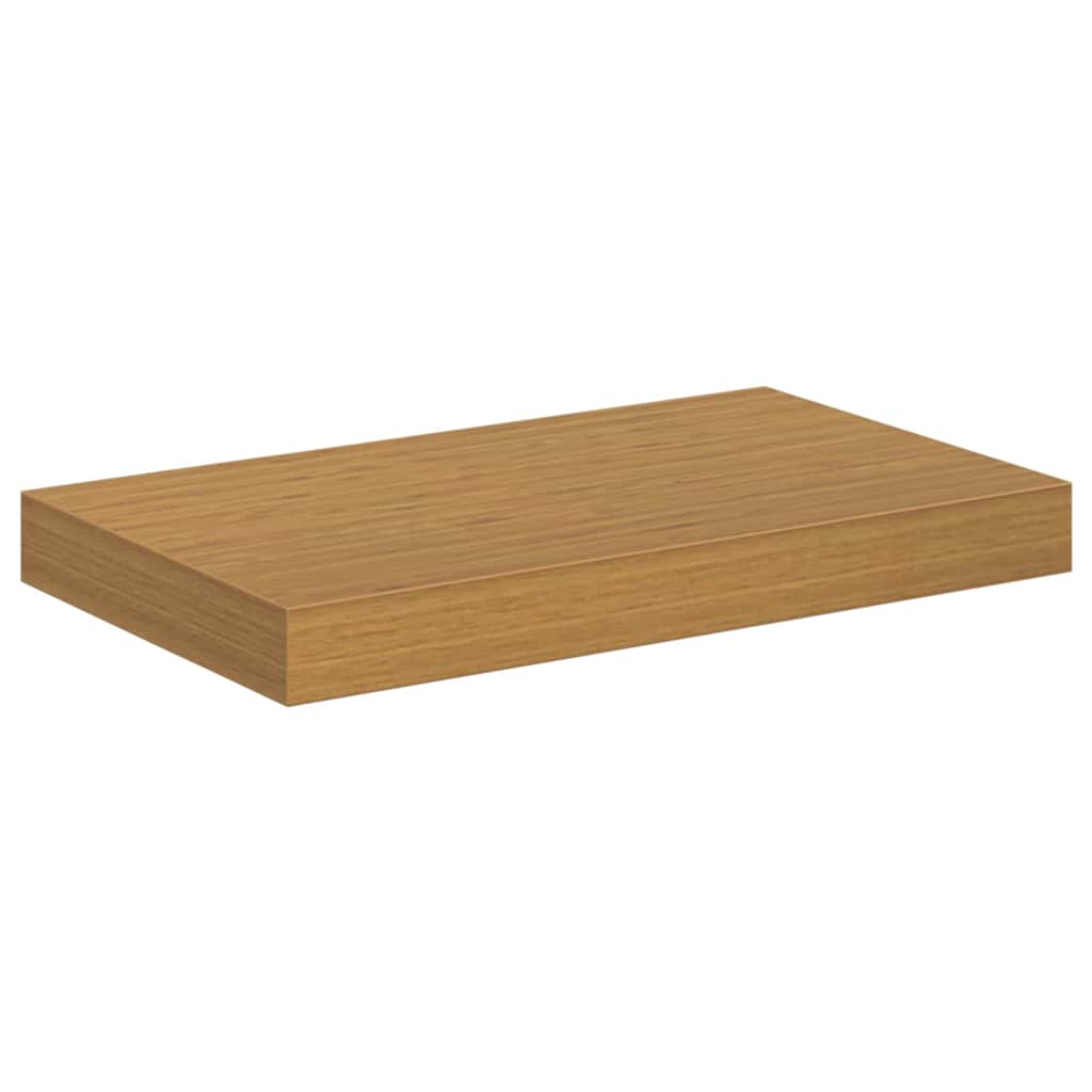 vidaXL Wandplank Wandgemonteerd Beige 40 x 23,5 x 4 cm Bewerkt hout ...