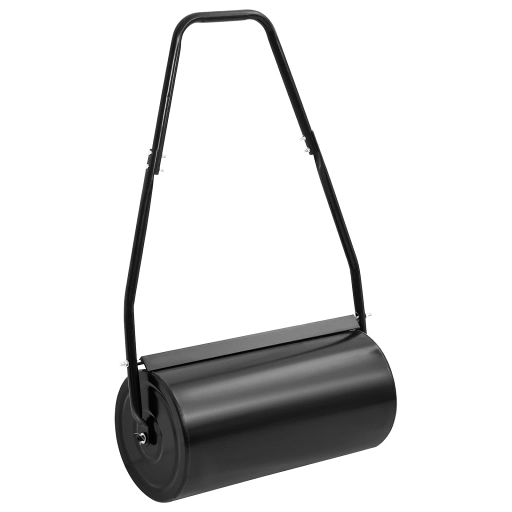 vidaXL Gazonroller met handvat 42 L ijzer en staal zwart online kopen ...