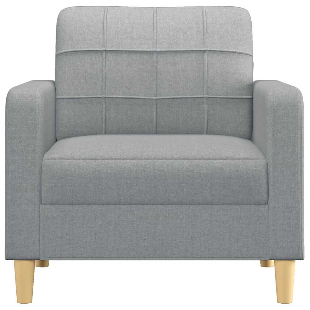 vidaXL Driezitsbank 180 cm stof donkergrijs online kopen | vidaXL.be